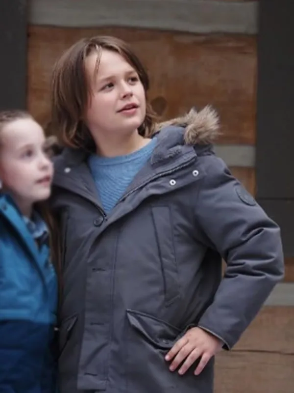 Buy Callum Shoniker A Christmas Letter Grey Parka Jacket